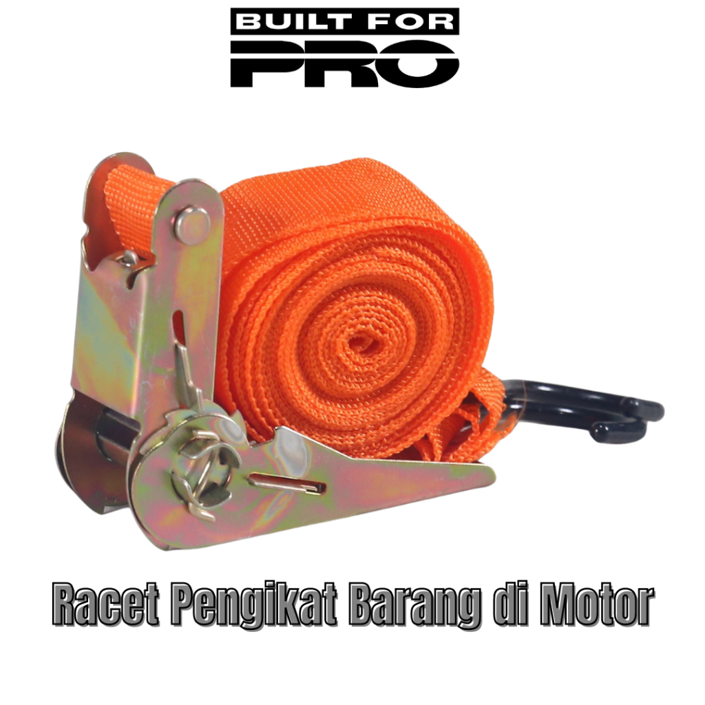 Jual Ratchet Tie Down Lebar 1inch Panjang 5M Belt Pengikat Barang Pada ...