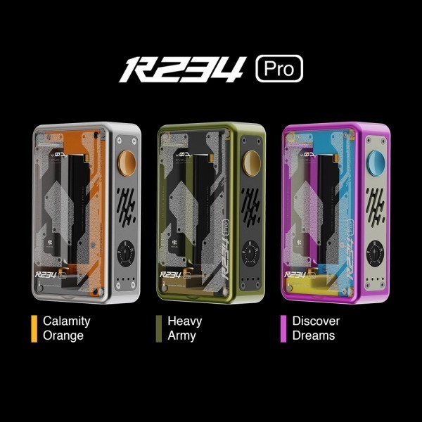 Jual Hotcig R234 Pro Box Mod by Hotcig x Vape Boss | Shopee Indonesia