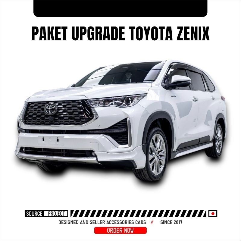 Jual PAKET UPGRADE TOYOTA INNOVA ZENIX TYPE G TO TYPE Q WITH BODYKIT ...