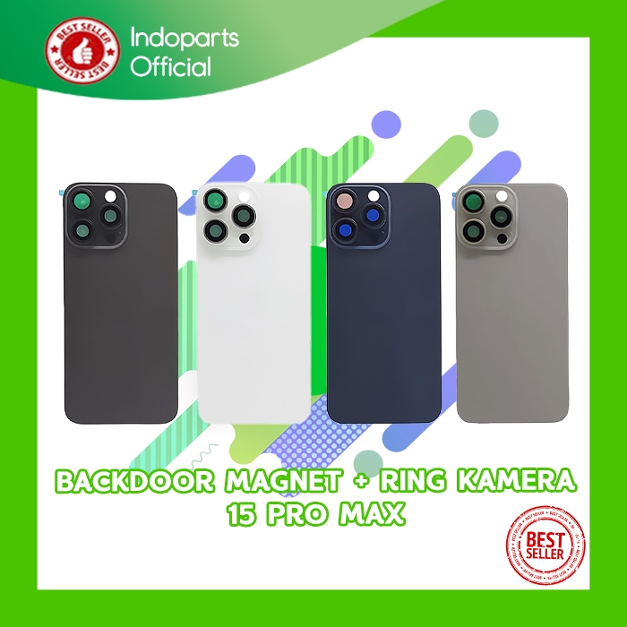 Jual KACA BACKDOOR BACKGLASS MAGNET + RING KAMERA / FRAME HOUSING 15 ...