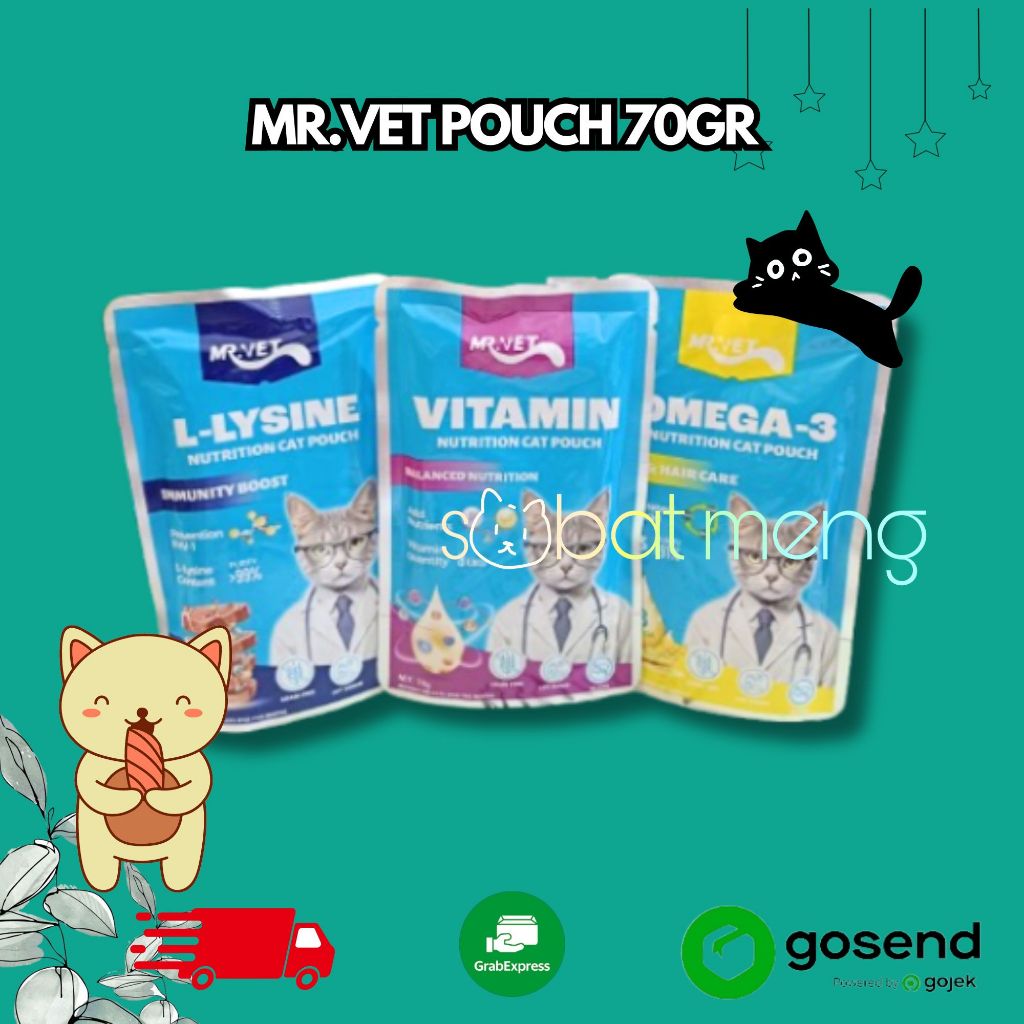 Jual MR.VET POUCH ALL VARIAN 70GR | MR.VET POUCH MAKANAN BASAH | Shopee ...