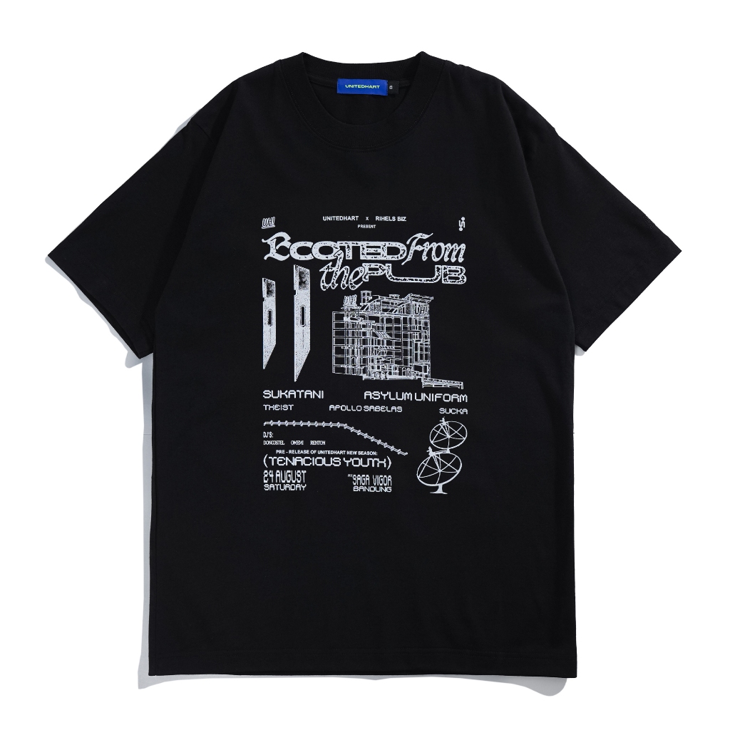 Jual UH! X FROM THE PUB Tshirt Heavyweight Cotton - PRESENT | Shopee ...