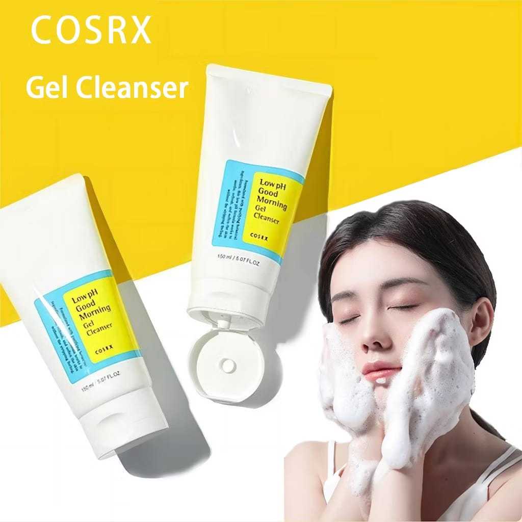 Jual COSRX- Low pH Good Morning Gel Cleanser/Salicylic Acid Daily Cleanser | Shopee Indonesia