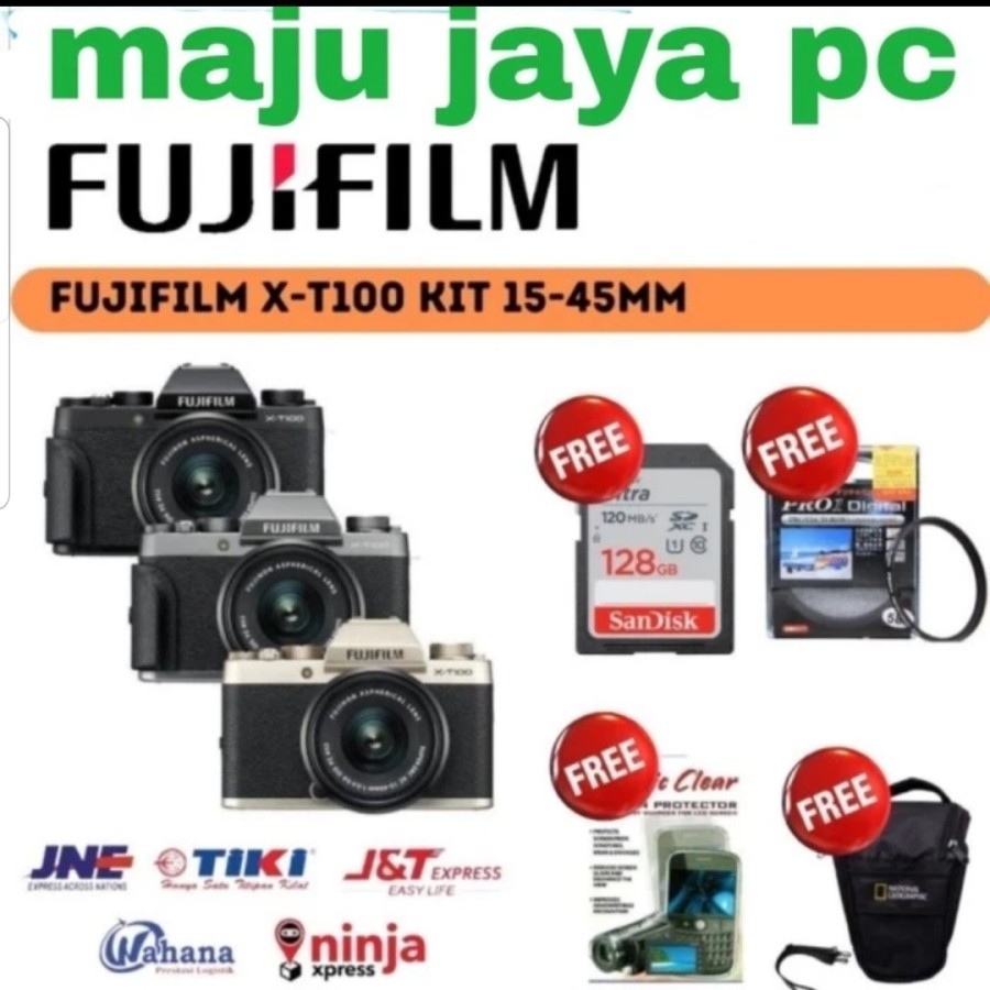 Jual FUJIFILM XT100 KIT 15-45MM | Shopee Indonesia