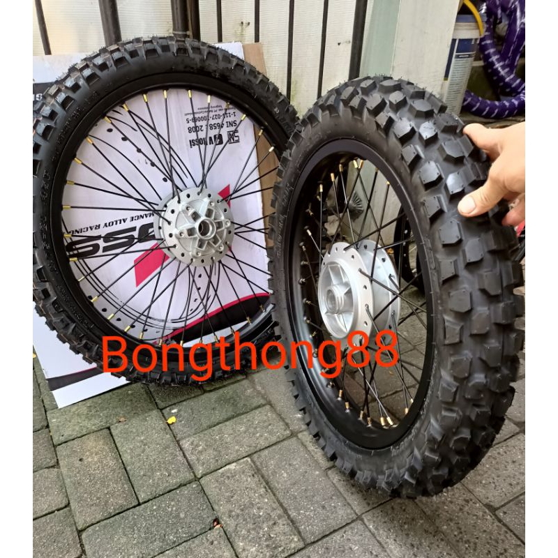 Jual Velg trail Scorpio ring 18 21 16 19 modifikasi trail Scorpio set ...