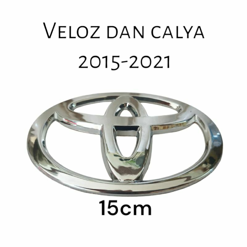 Jual Emblem Logo Depan Toyota Avanza Veloz dan Calya 2015-2021 | Shopee ...