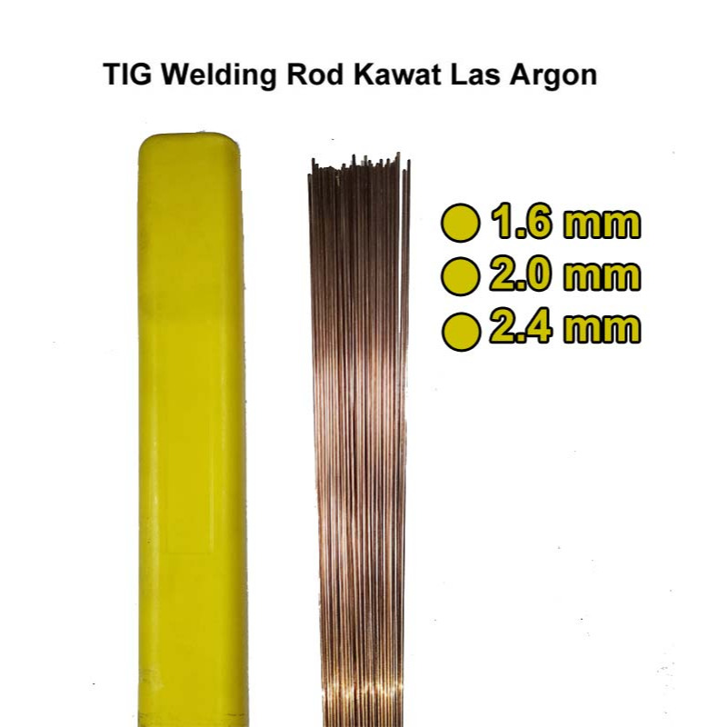 Jual Kawat Las TIG Argon Besi 1.6 mm 2.0 mm 2.4 mm TGS-50 Welding Rod Steel 2,0mm TGS50 Kawat ...