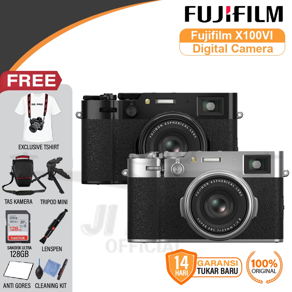 Jual Fujifilm X100VI Digital Camera - Fuji X100 VI / X 100 VI / X 100VI Garansi | Shopee Indonesia