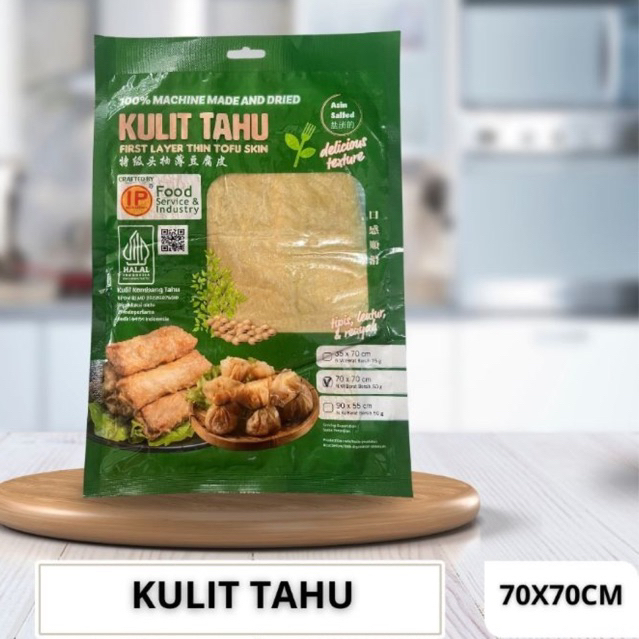 Jual Kulit Tahu Gohyong Dimsum Kulit Kembang Tahu Lembaran Rak Sayur ...