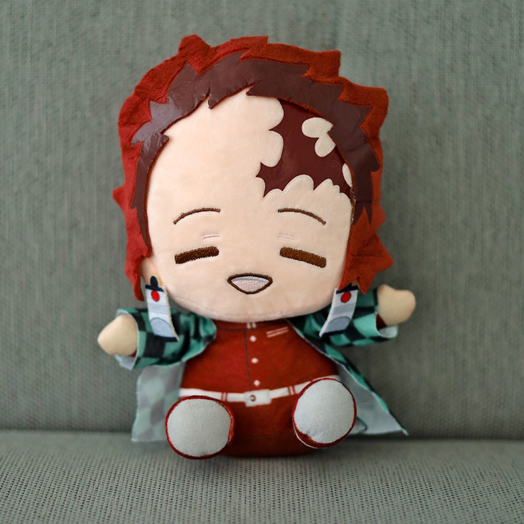 Jual Demon Slayer Tanjiro Big pofutto Plush Doll Boneka Kamado Tanjiro ...