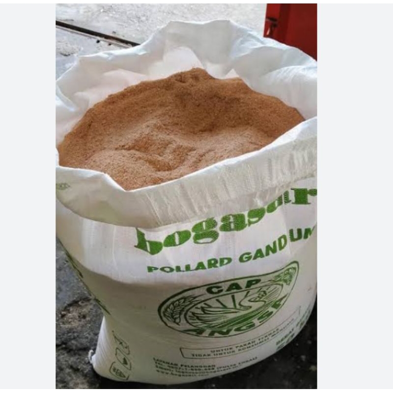 Jual Pollard Cap Angsa Pakan Ayam Unggas Sapi Kambing 20Kilo | Shopee ...