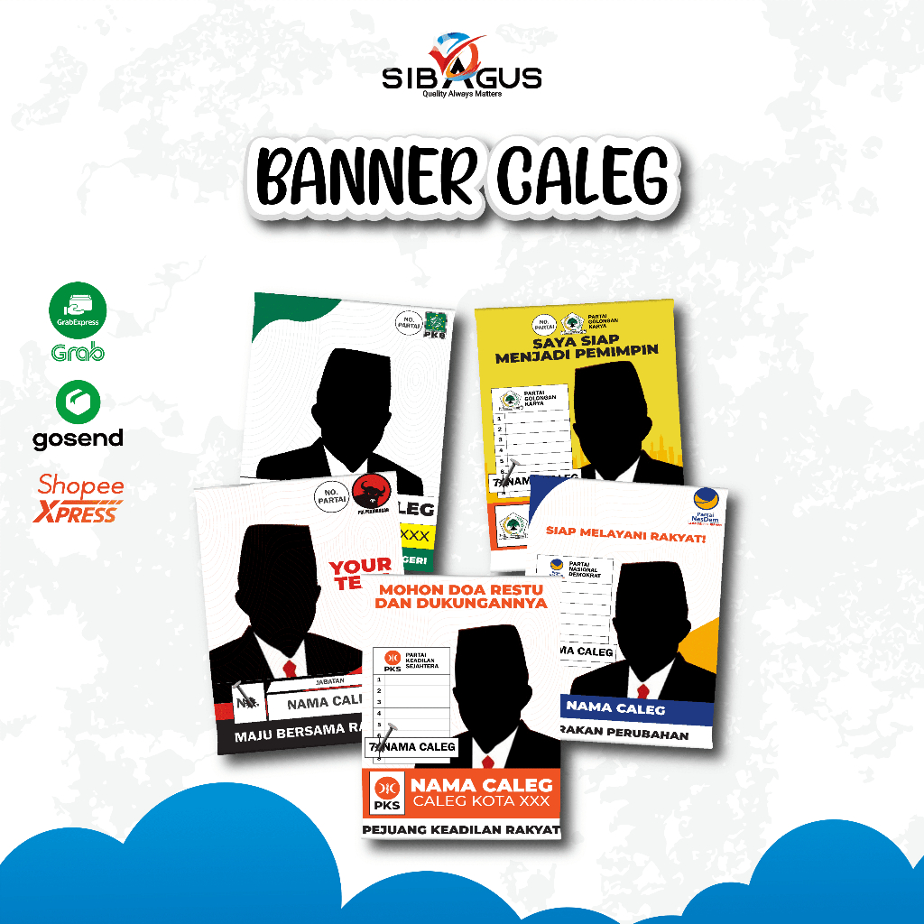 Jual Cetak Banner Caleg Kampanye | Spanduk Caleg untuk Kampanye ...