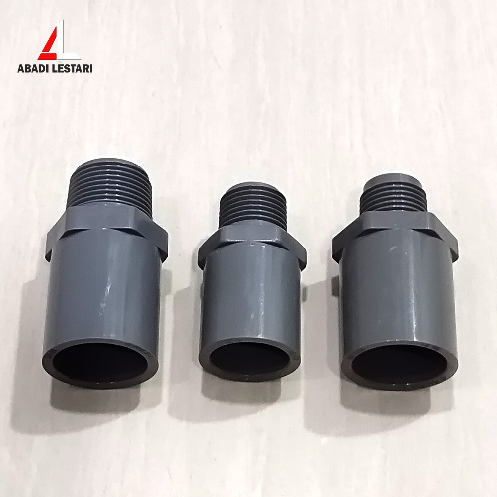 Jual SOCKET PVC DRAT LUAR 1/2 INCH 3/4 INCH 1 INCH RUCIKA AW ...