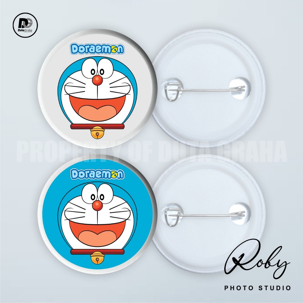 Jual [PIN PRESS] DORAEMON Pin Bros Aksesoris Souvenir KARTUN ANIMASI ...