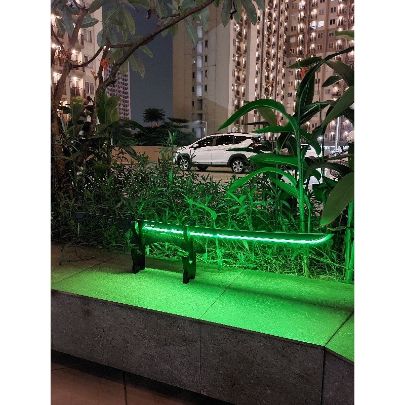 Jual Pedang Cosplay 3D Print Cyberpunk 2077 LED Thermal Arasaka 108cm ...