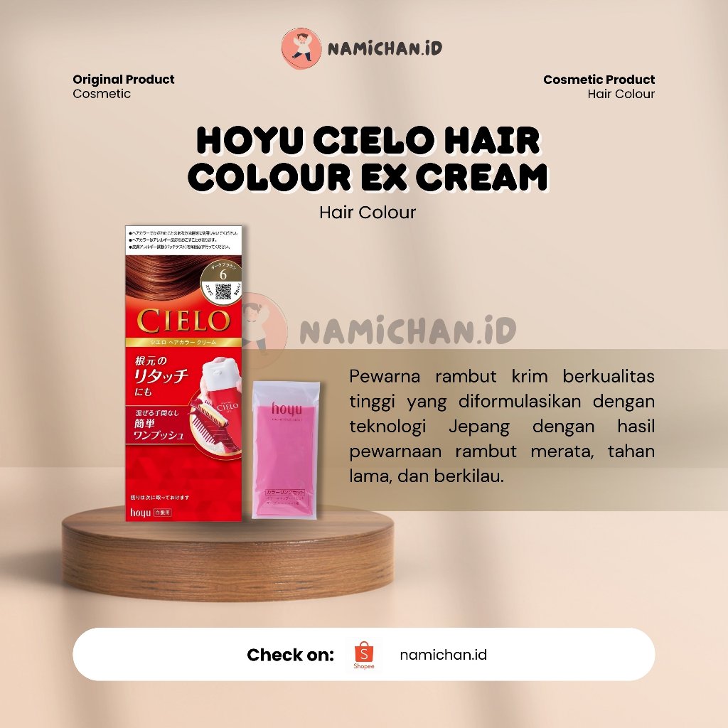 Jual [ PO Japan Oktober 2025 ] Hoyu Cielo Hair Color | Hoyu Cielo Hair Color EX Cream | Cielo ...