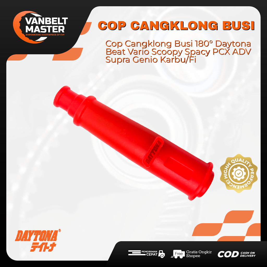 Jual Daytona Cap Cop Cangklong Tutup Kop Kepala Busi Beat Vario Genio ...