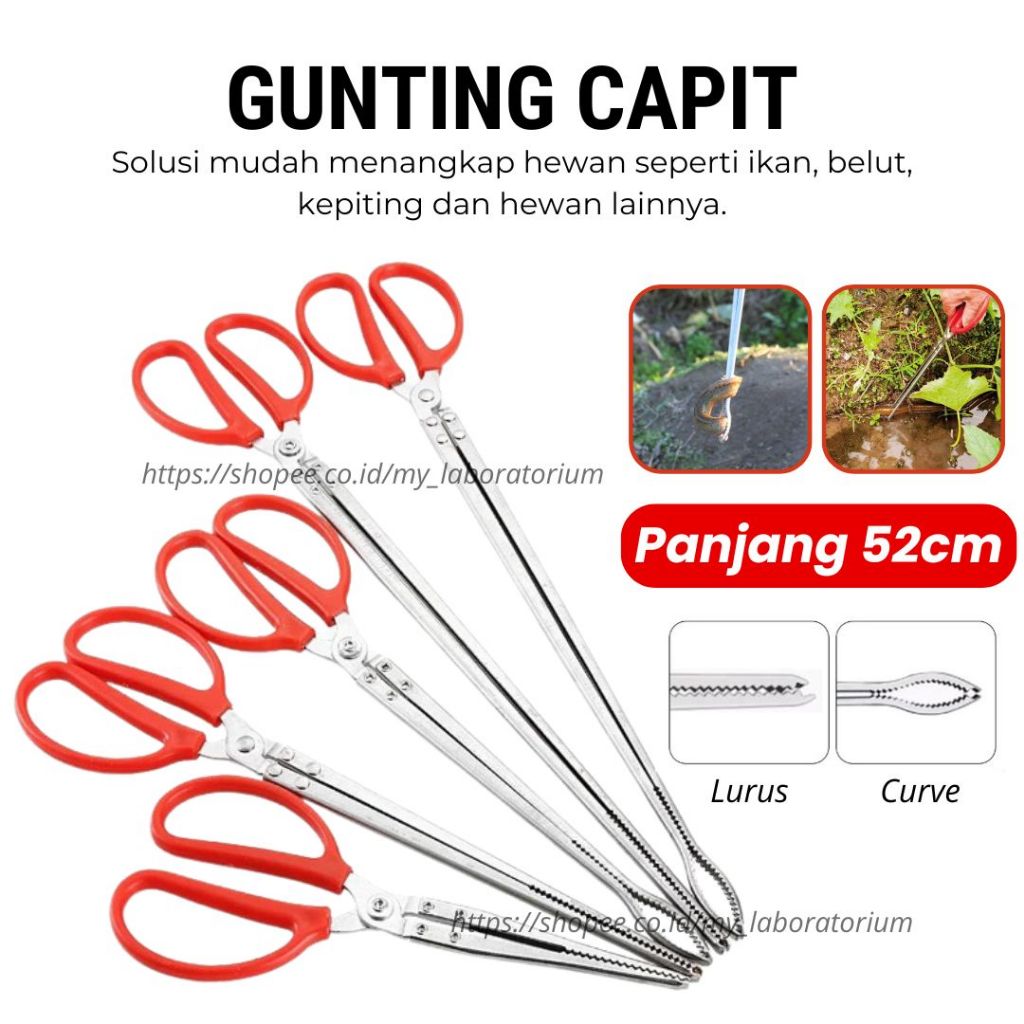 Jual Alat Penangkap Belut Ikan Kepiting Anti Slip Multifungsi Panjang ...