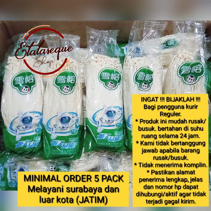 Jual Jamur enoki fresh 1 pack | Shopee Indonesia