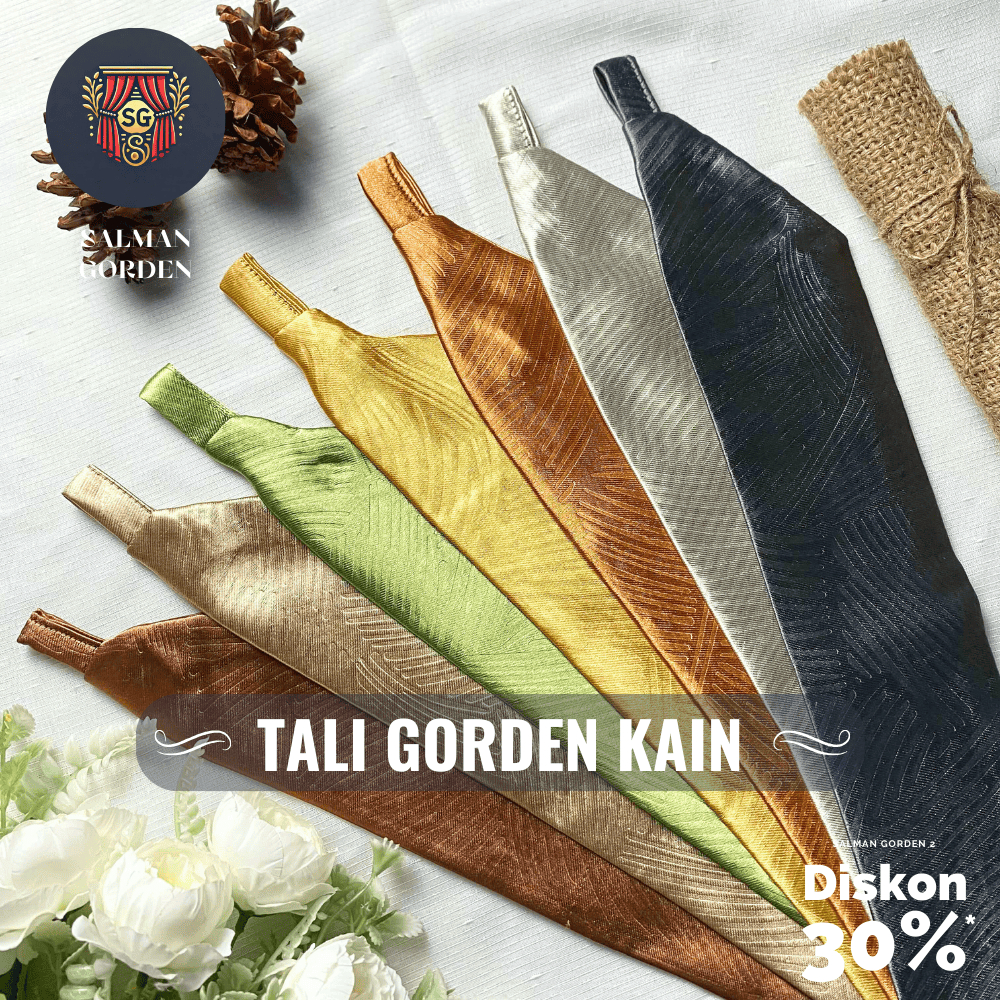 Jual TALI GORDEN KAIN 1 PCS TALI GORDEN AESTHETIC TALI GORDEN MEWAH ...