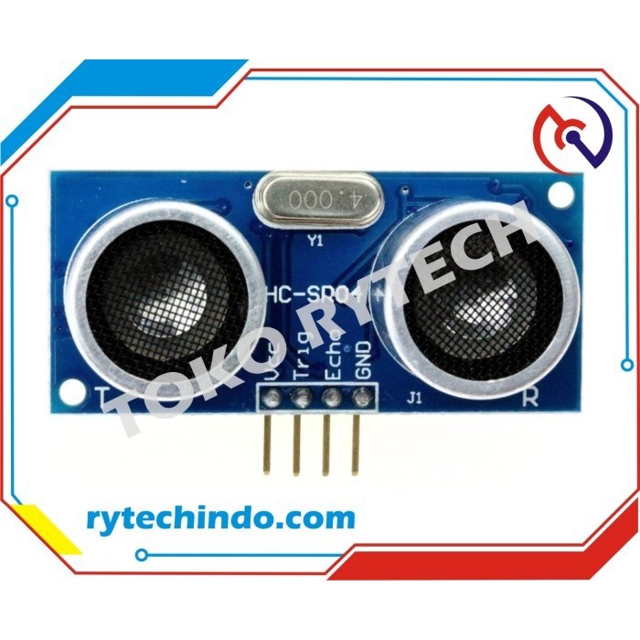 Jual SENSOR ULTRASONIK HC SR04 ULTRASONIC SENSOR JARAK HC SR-04 ...