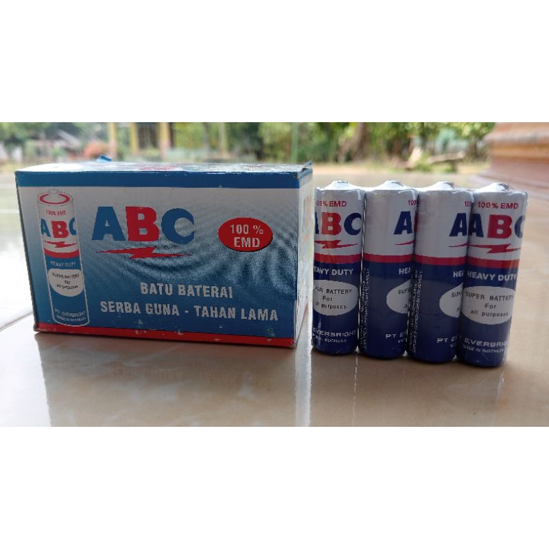 Jual Batre abc ,batre ABC jam isi 24 pcs | Shopee Indonesia