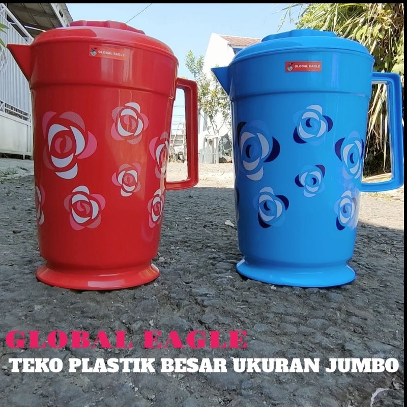 Jual GLOBAL EAGLE - TEKO PLASTIK JUMBO / ESKAN PLASTIK / TEKO AIR MINUM BESAR / TEKO AIR 5L ...