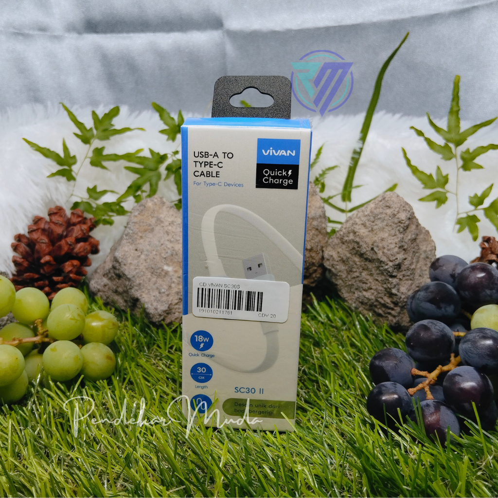 Jual Kabel charger / Kabel data Type C, Merek VIVAN SC30S | Shopee Indonesia