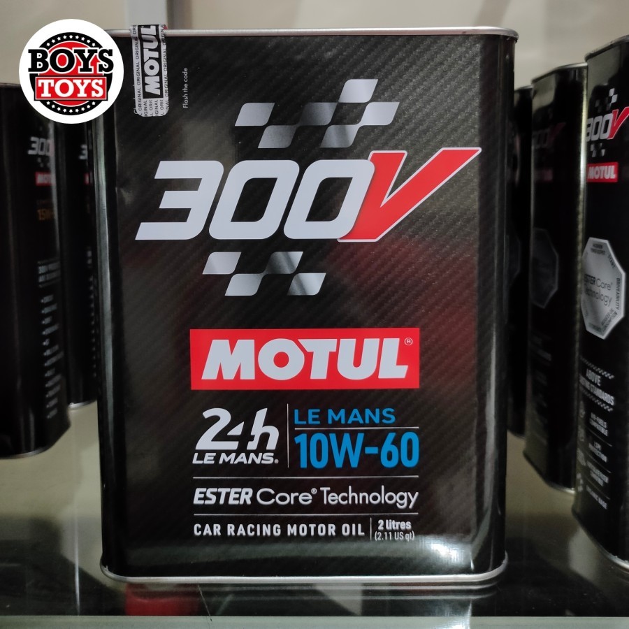 Jual Oli Racing Motul 300V Le Mans 10W60 2 Liter/Botol 100% Original ...