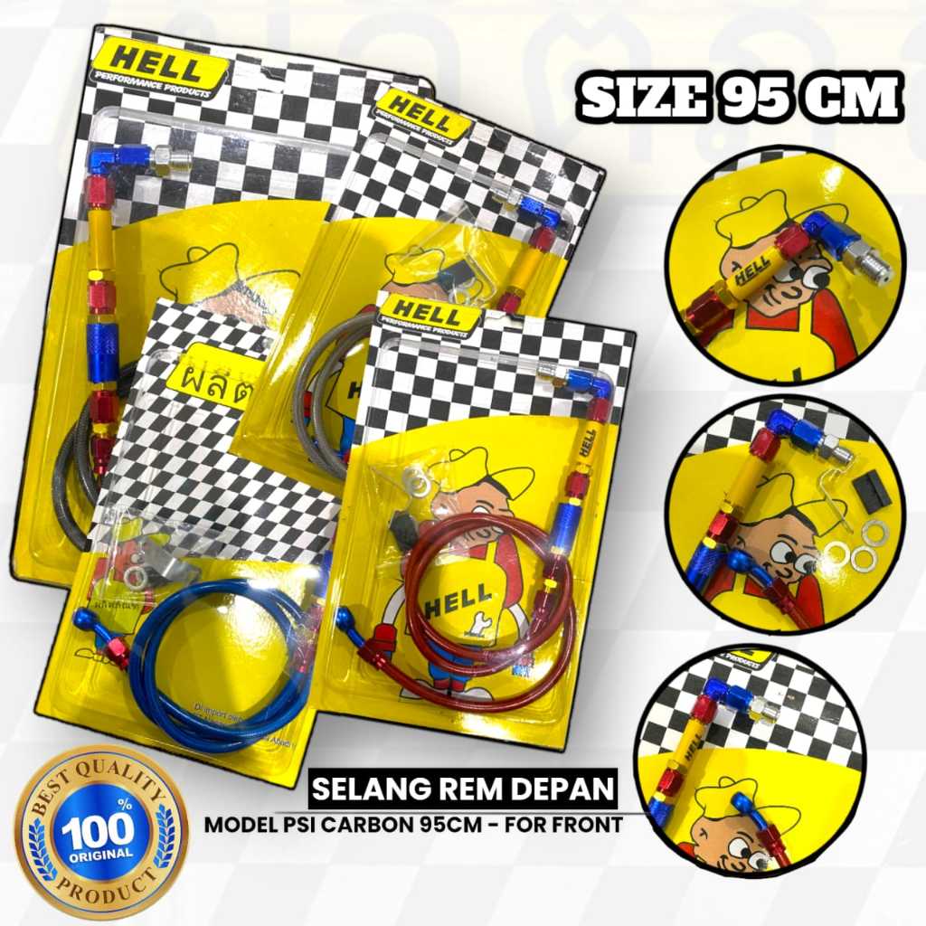 Jual SELANG REM DEPAN PSI HELL 95 CM SLANG REM DEPAN VARIASI HELL ...