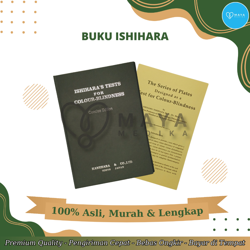 Jual Buku Ishihara Book 14 Plate | Shopee Indonesia