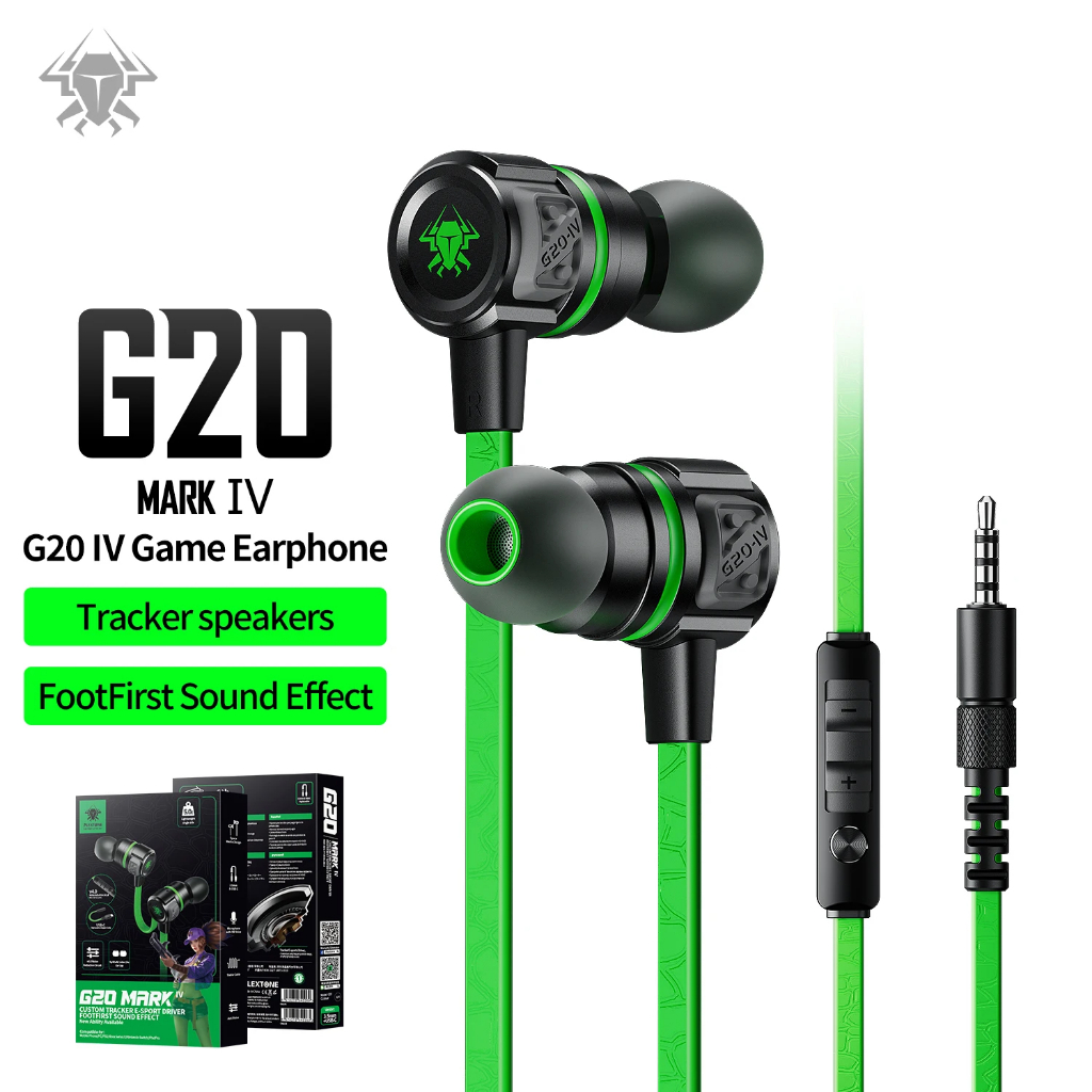 Jual Plextone G20 Mark IV Gaming Earphone TYPE C/Jack 3.5mm G20 ...