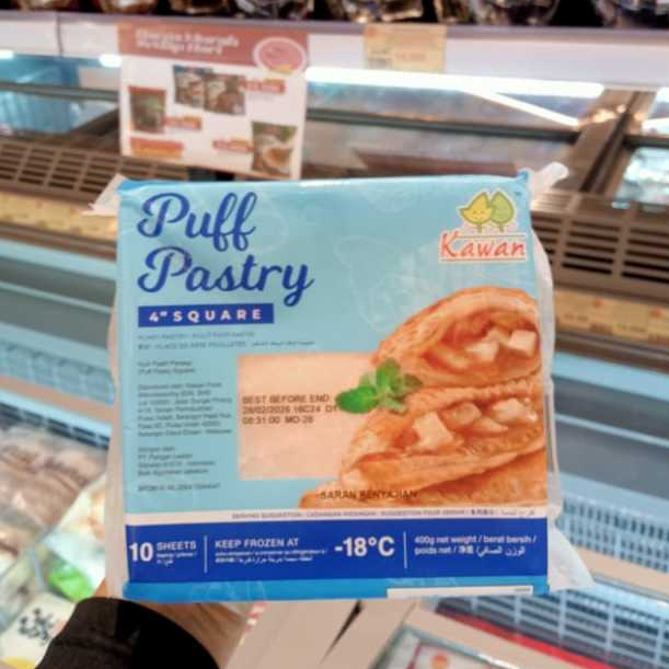 Jual KAWAN PUFF PASTRY SQUARE 400GR | Shopee Indonesia