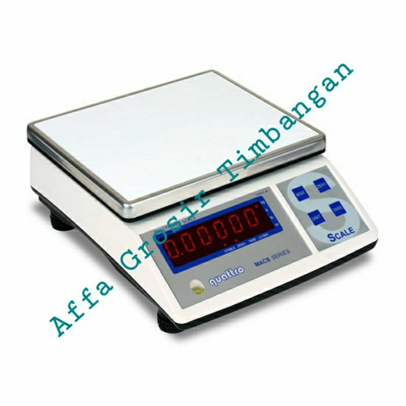 Jual Timbangan Digital Meja Quattro MACS 1,5 kg - 30kg Timbangan Duduk ...