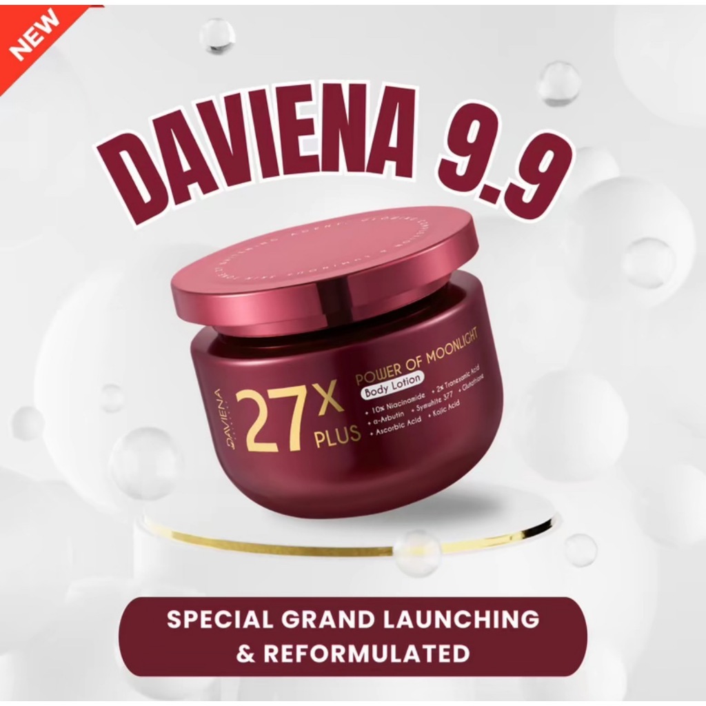 Jual DAVIENA SKINCARE 27X PLUS POWER OF MOONLIGHT BODY LOTION | HB ...