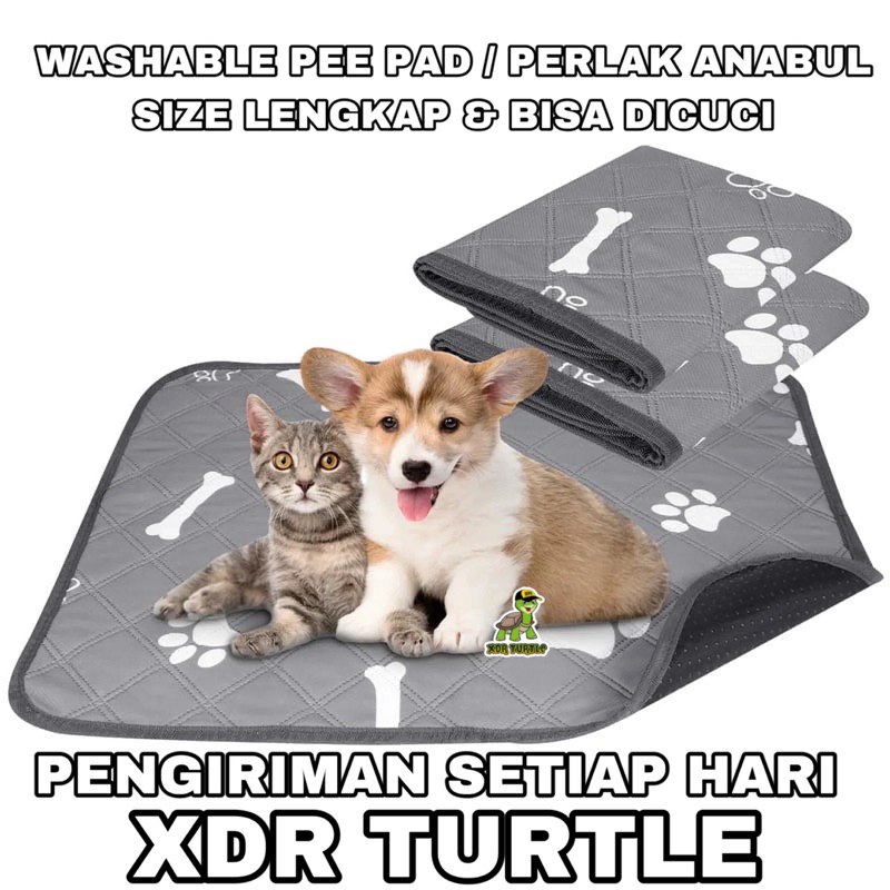 Jual WASHABLE UNDERPAD BISA DICUCI WATERPROOF TEMPAT PIPIS KUCING ...