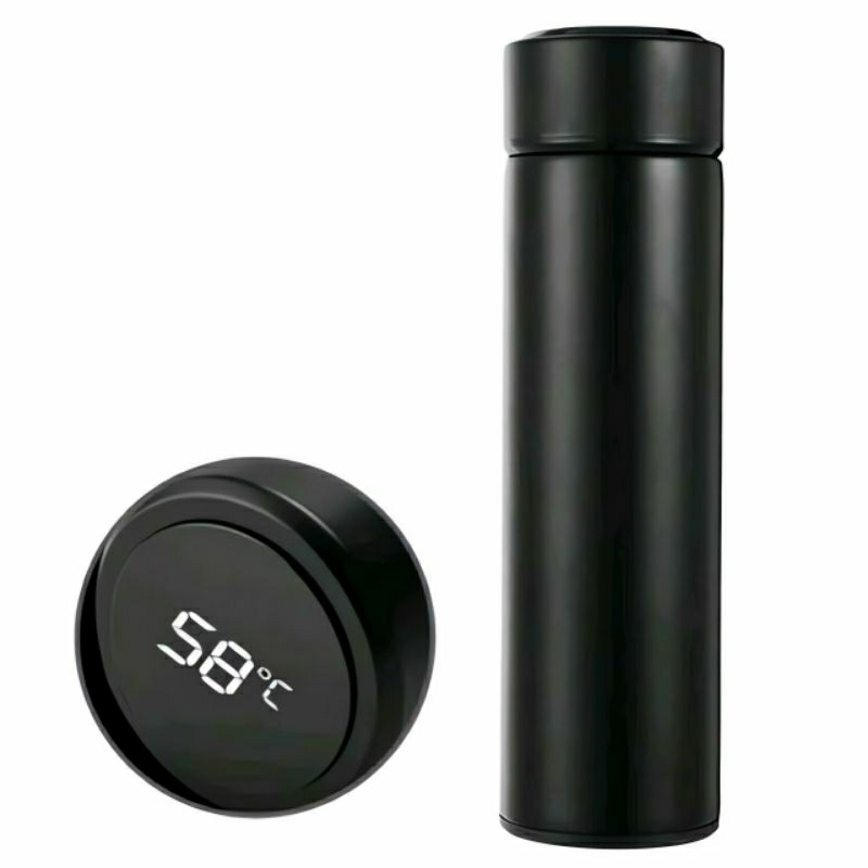 Jual Botol Tumbler Termos Air Panas LED Display Suhu Indikator Vacuum ...