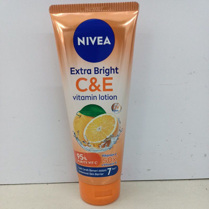 Jual Nivea Extra Bright C & E Vitamin Lotion 180ml | Shopee Indonesia