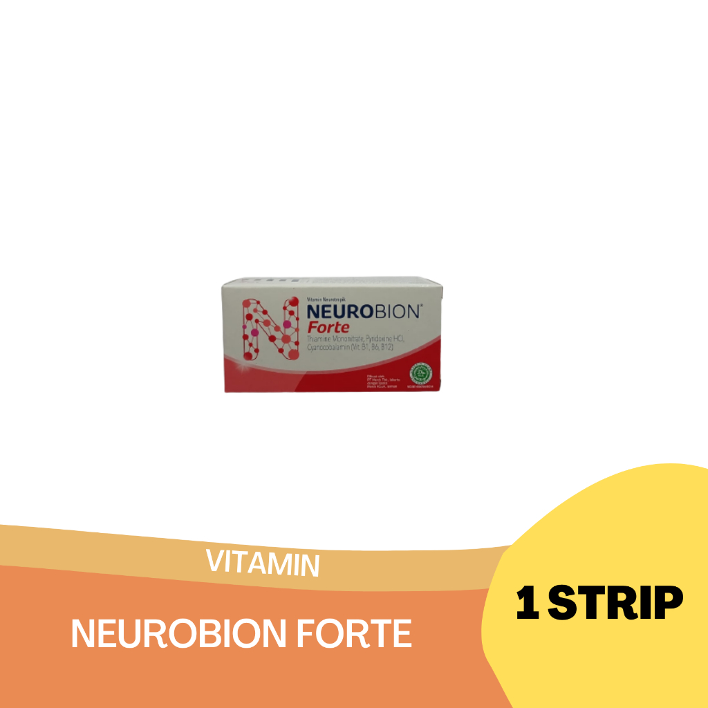 Jual Neurobion Forte per 1 Strip Isi 10 Tablet | Shopee Indonesia