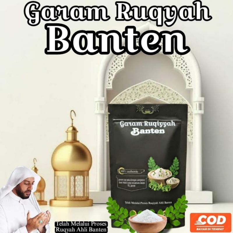 Jual GARAM RUQYAH ORIGINAL 100% ori /penetralisir aura negatif | Shopee ...