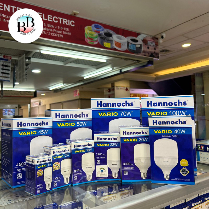 Jual Lampu Kapsul Hannochs Vario 6 / 12 / 18 / 22 / 30 / 40 / 45 / 50 Watt (Cahaya Putih ...