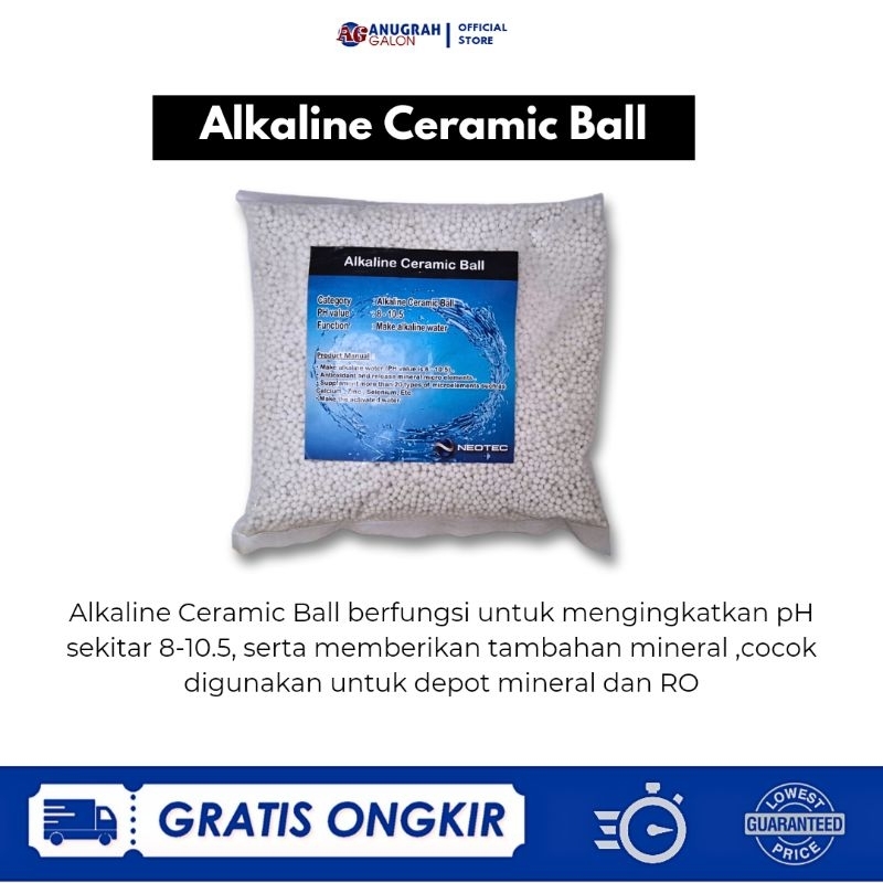 Jual Alkaline Ceramic Ball / Alkaline keramik Ball krmasan Kg | Shopee ...