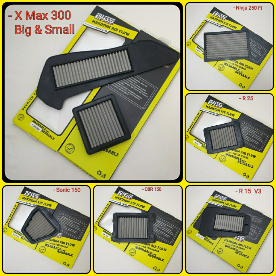Jual Air Filter Udara Stainless RRGS - Saringan Udara RGS Saring Filter ...