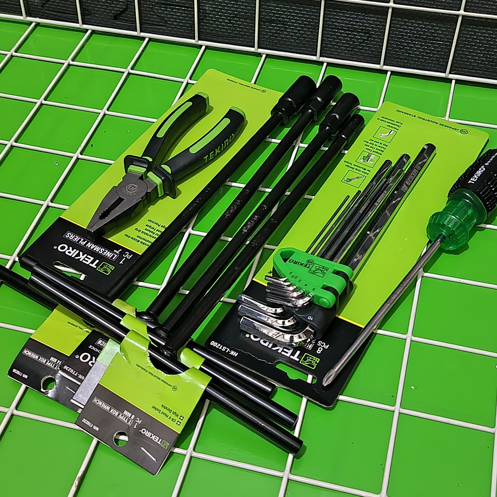 Jual Promo Paket Lengkap / Alat Kunci Motor / Tekiro Kunci Pas Set ...