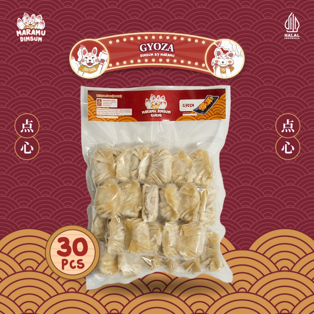 Jual Dimsum Gyoza Isi 30 by Maramu Dimsum Jember Indonesia Halal ...