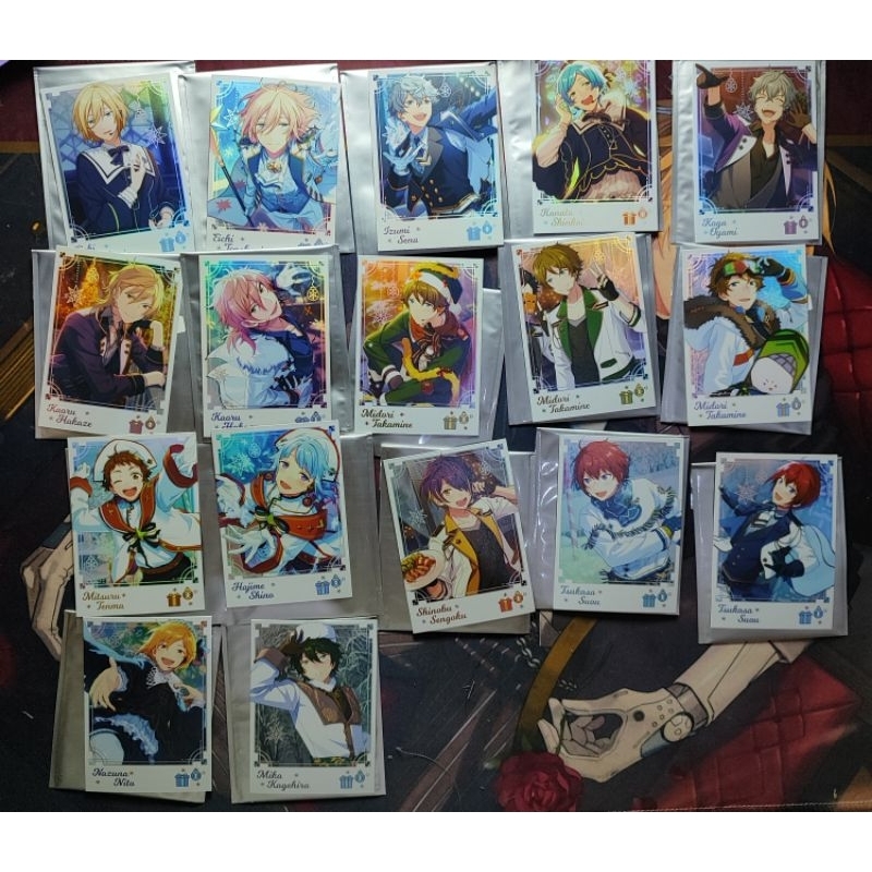 Jual Es ensemble stars winter themed polaroid | Shopee Indonesia