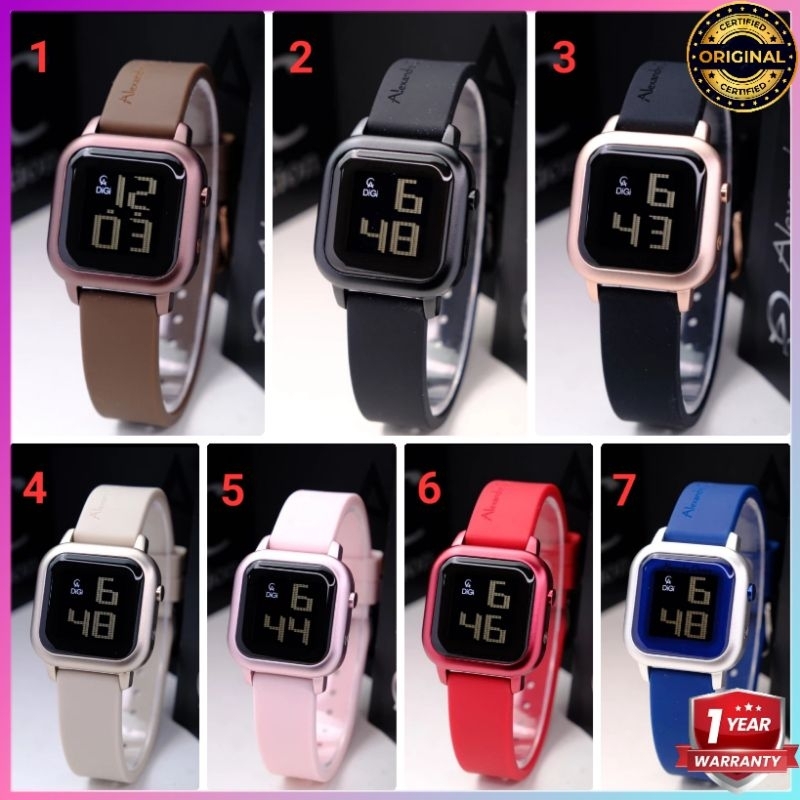 Jual ORIGINAL GARANSI RESMI 1 TAHUN JAM TANGAN WANITA ALEXANDRE ...