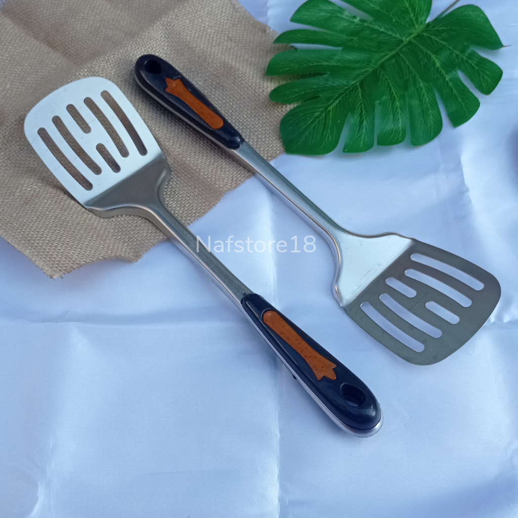 Jual Sutil Lubang Stainless Gagang Plastik Coklat | Sutel Murah Irus ...