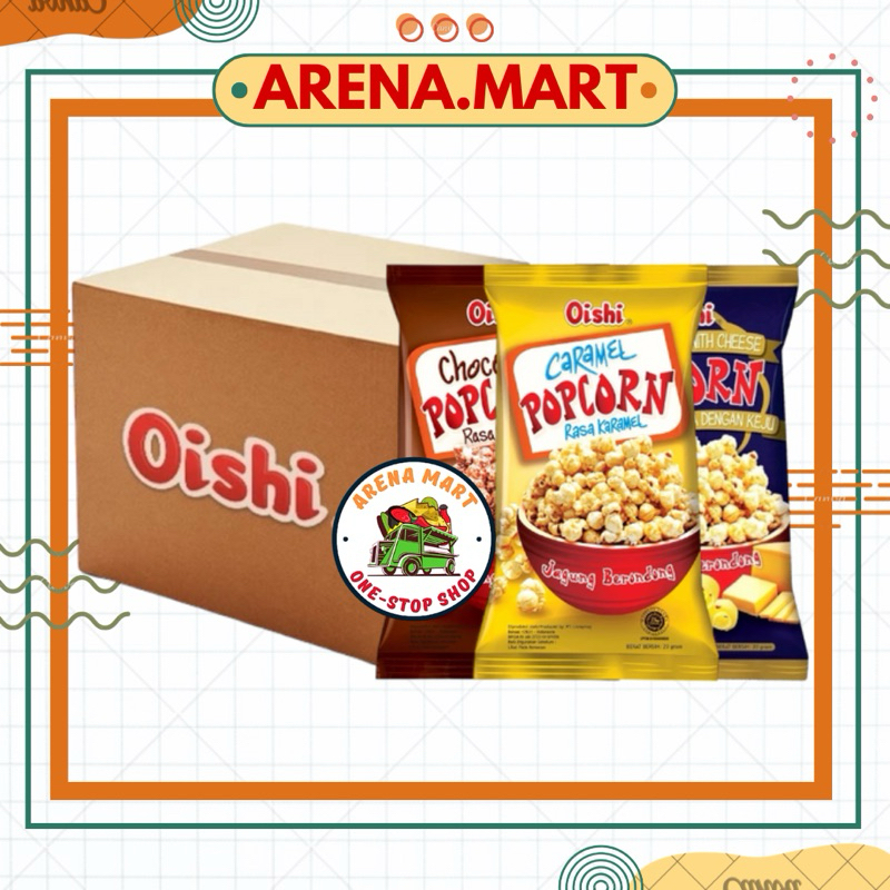 Jual OISHI POPCORN SNACK JAGUNG BERONDONG CEMILAN ANAK MAKANAN RINGAN ...