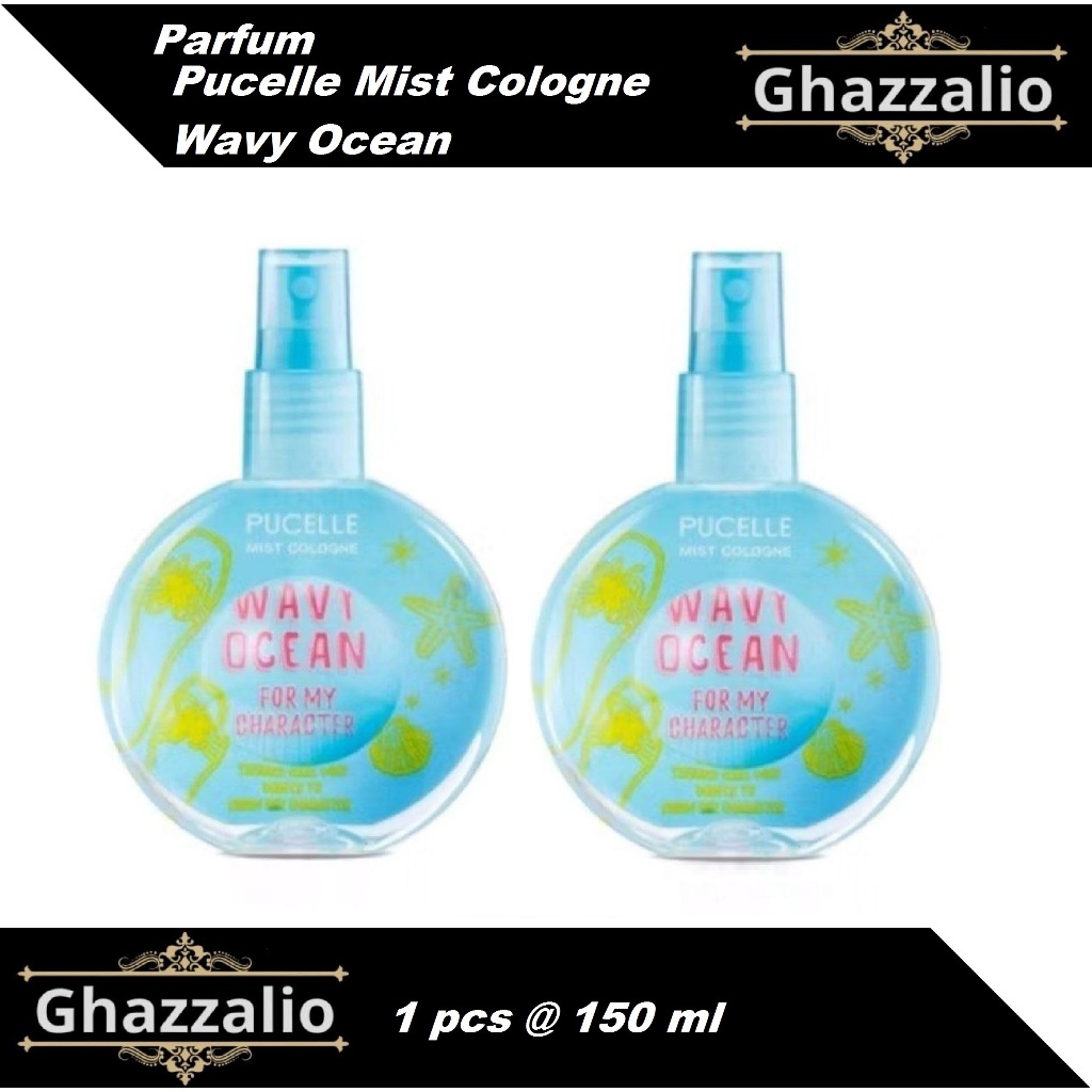 Jual Pucelle Mist Cologne Biru - 150 ml | Shopee Indonesia